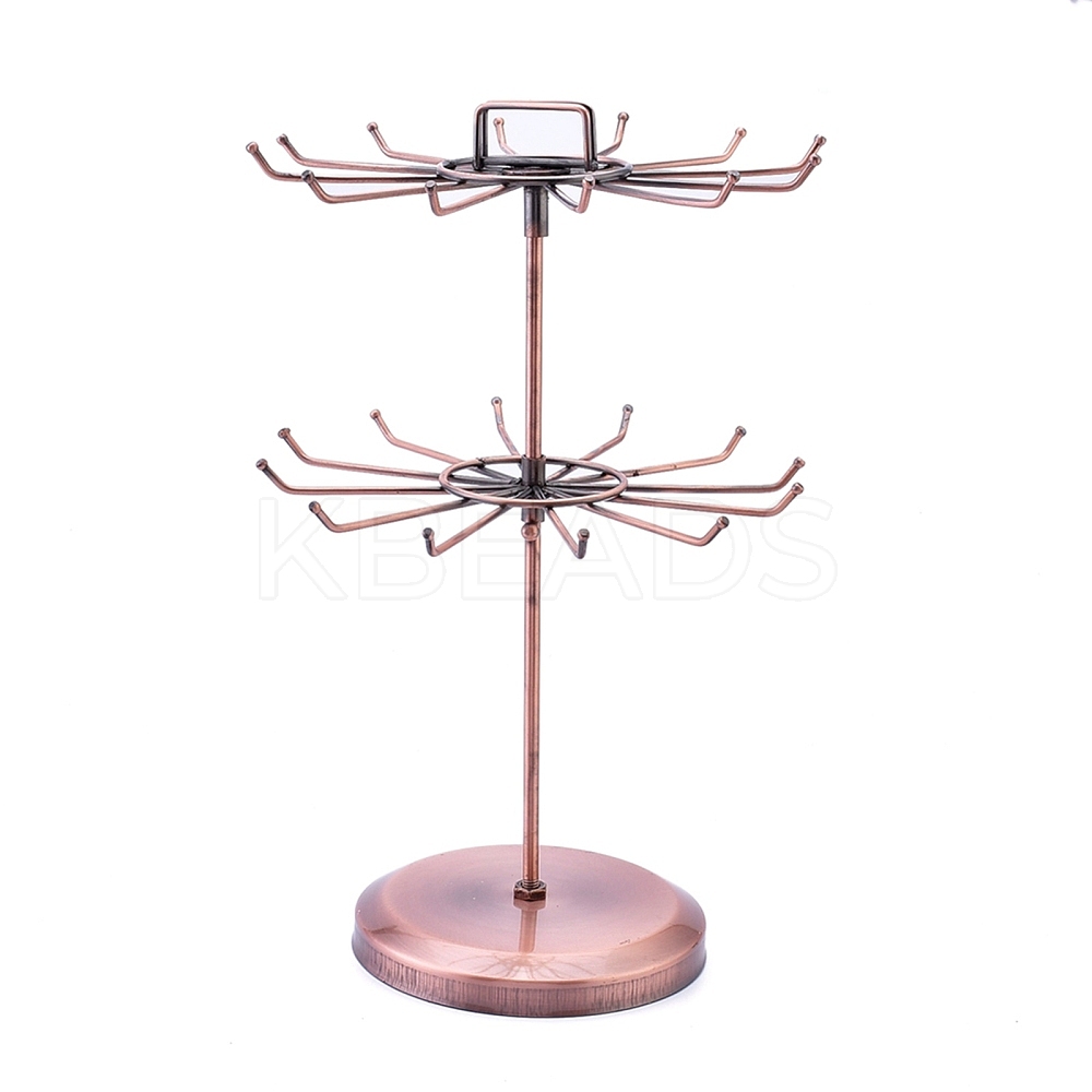 Wholesale Iron Adjustable 2 Tier Rotating Bracelet Display Stand ...