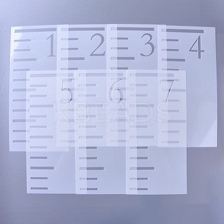 Wholesale Plastic Drawing Painting Stencils Templates - KBeads.com