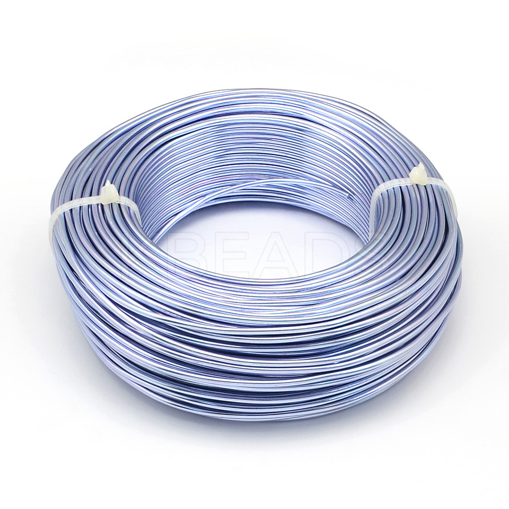 Wholesale Aluminum Wire, Lilac, 12 Gauge, 2.0mm; 55m/500g - KBeads.com
